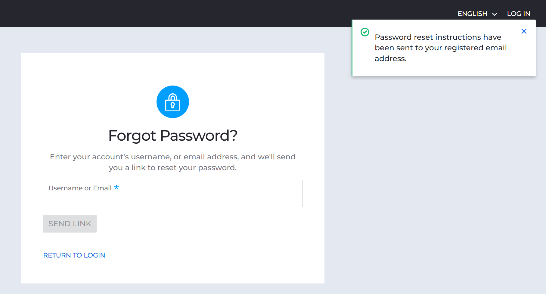Access, Login, and Associated Notifications – ASIST